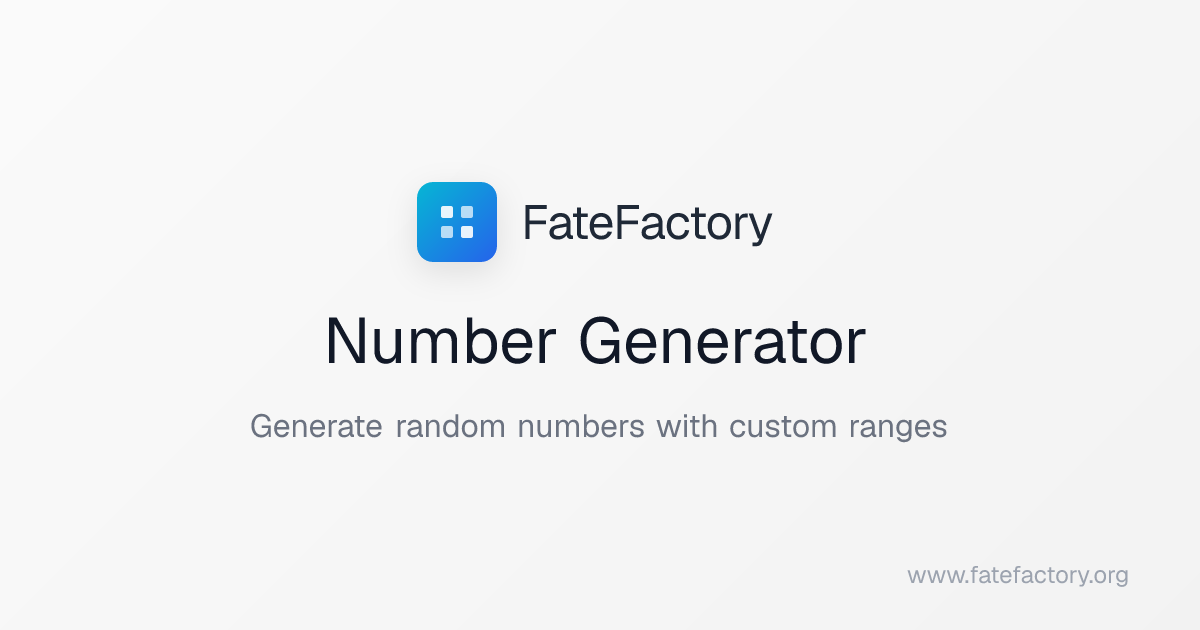 Free Random Number Generator | Secure Lottery Number Picker (2025 ...